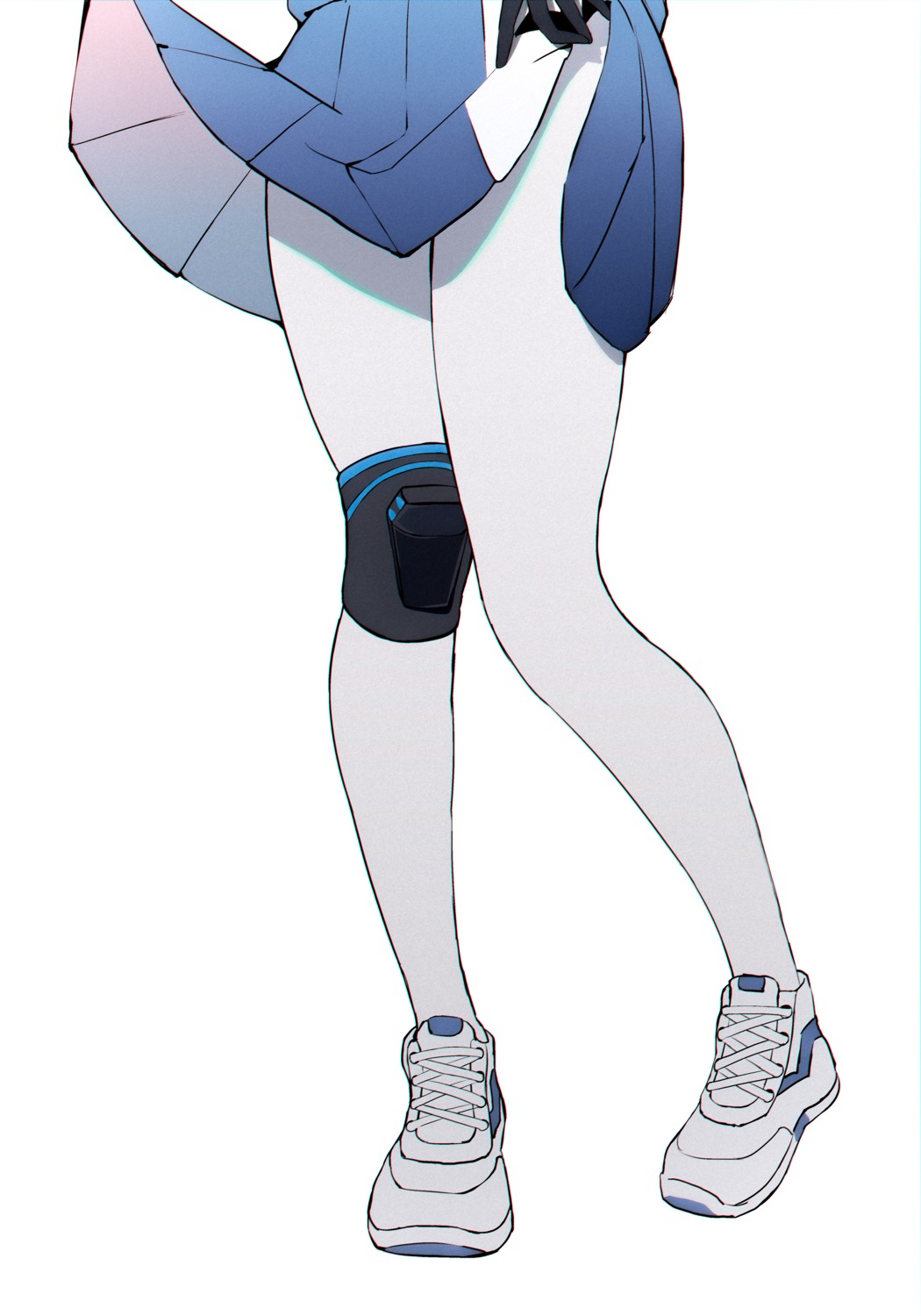 yuki cheng blue archive kasumizawa miyu pantyhose seifuku skirt lift | #971612 | yande.re